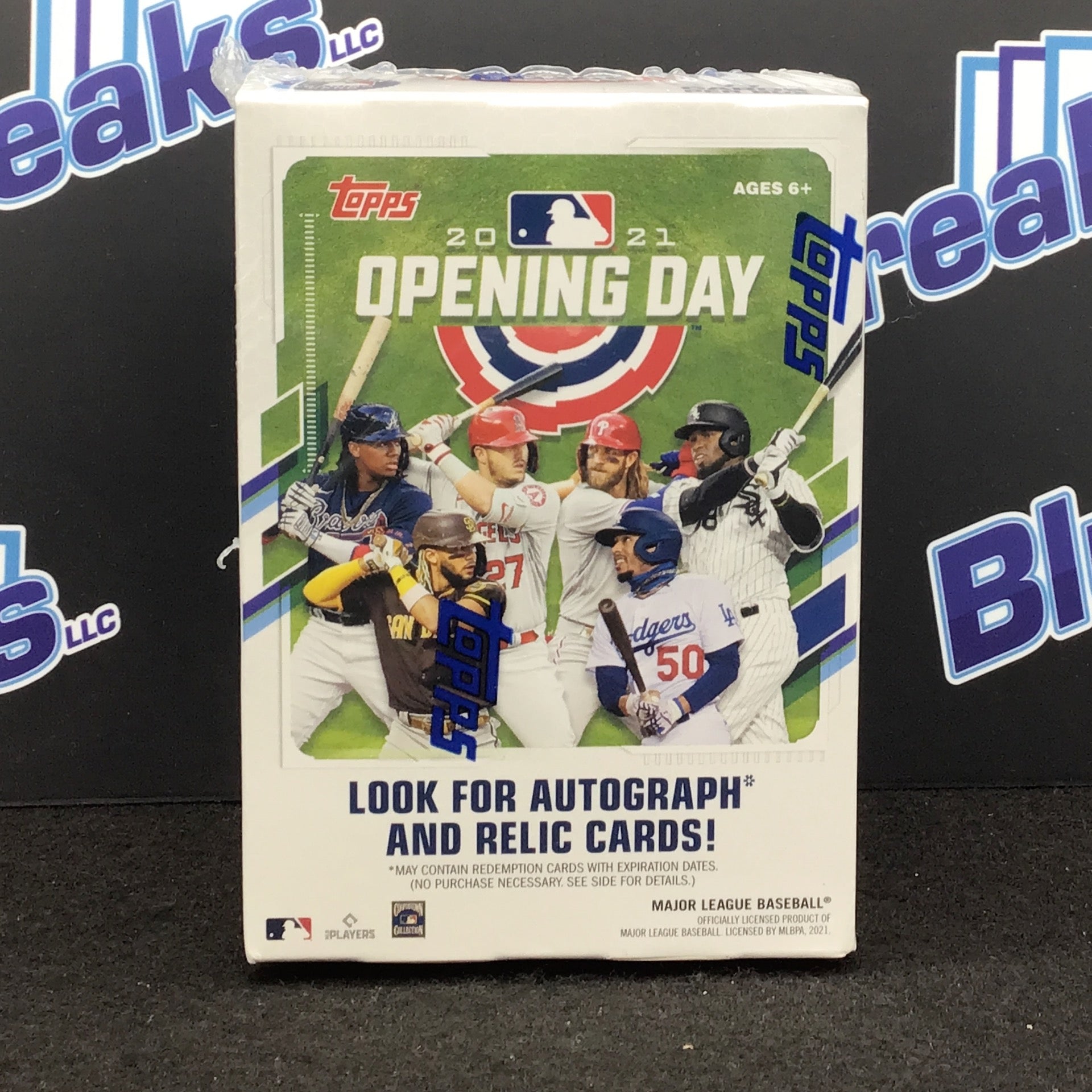 2021 MLB Opening Day Blaster – Blue Breaks Sports Card & Hobby Shop ...
