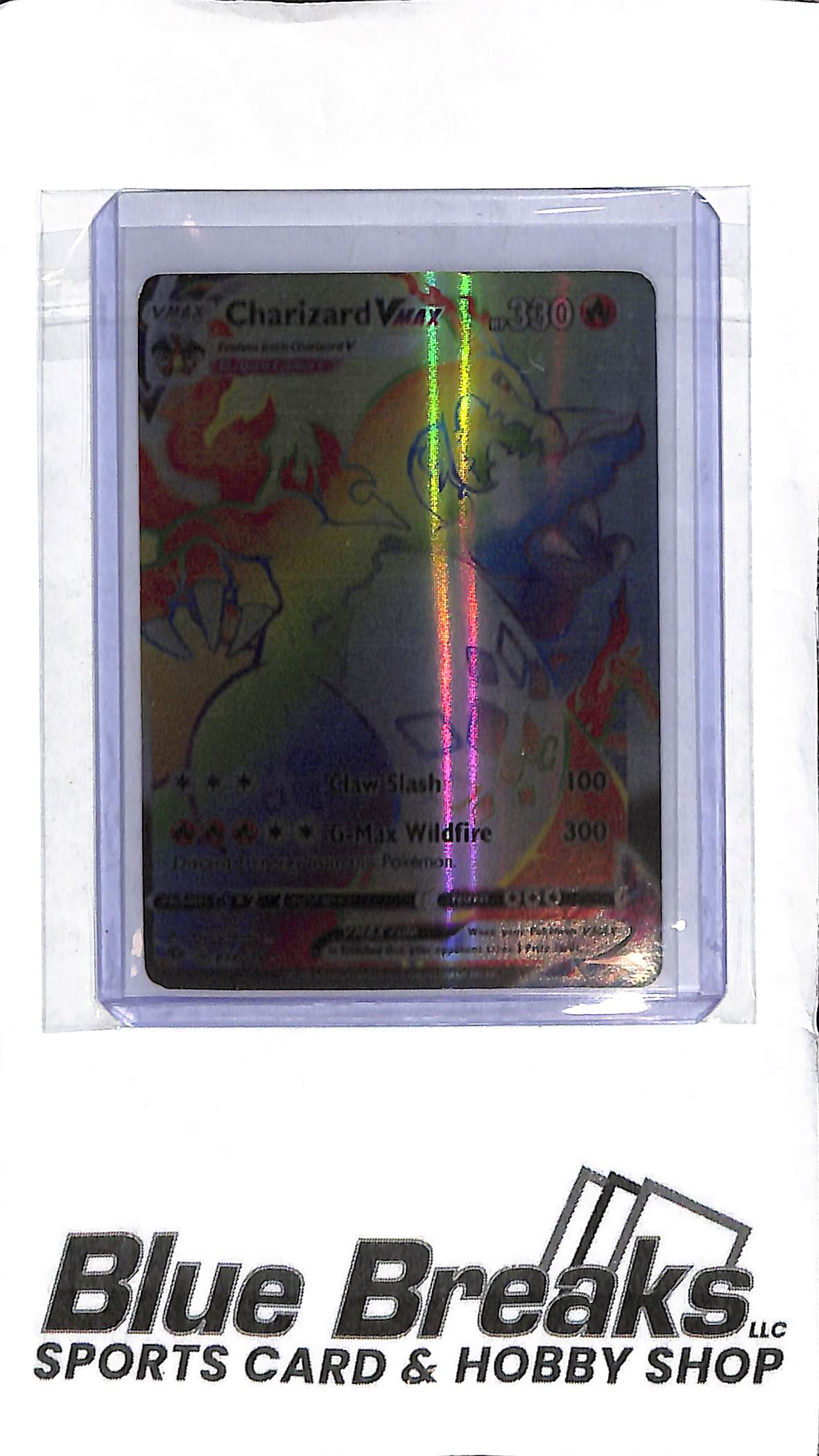 Charizard VMAX Rainbow - 074/073 - Pokémon – Blue Breaks Sports Card ...