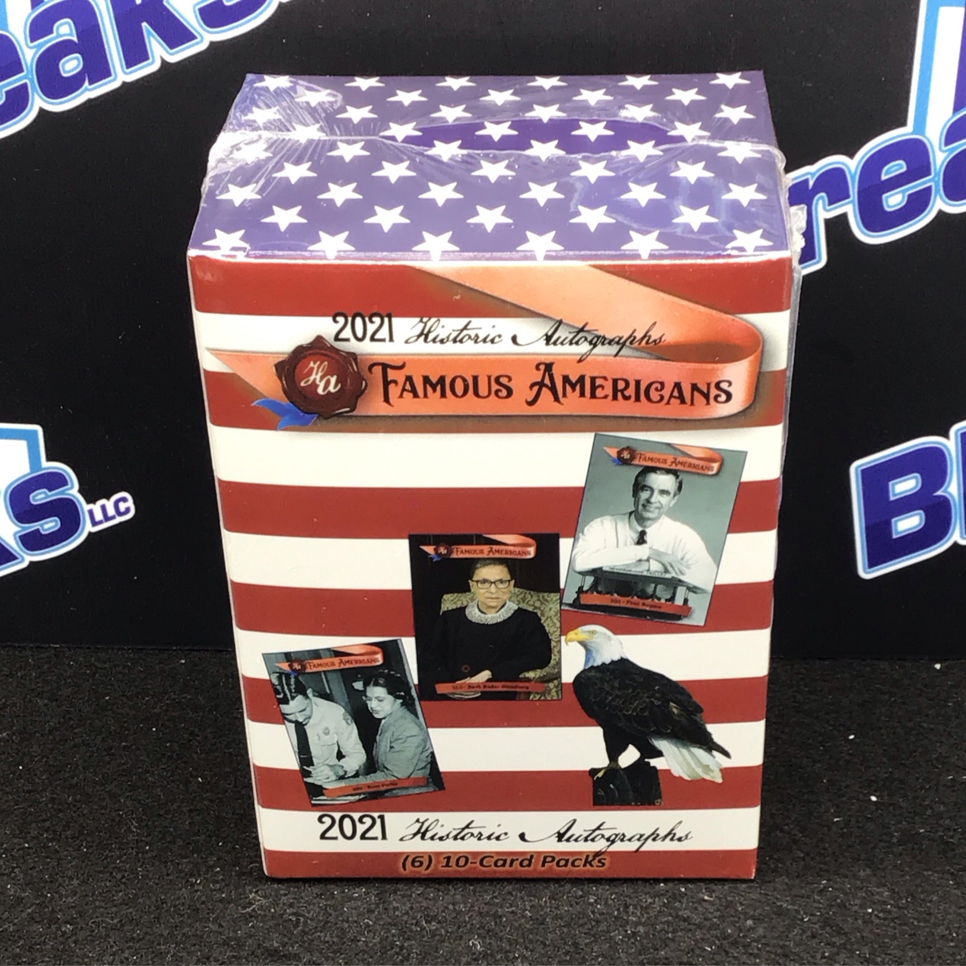 2021 Historic Autos: Famous Americans Blaster – Blue Breaks Sports Card ...