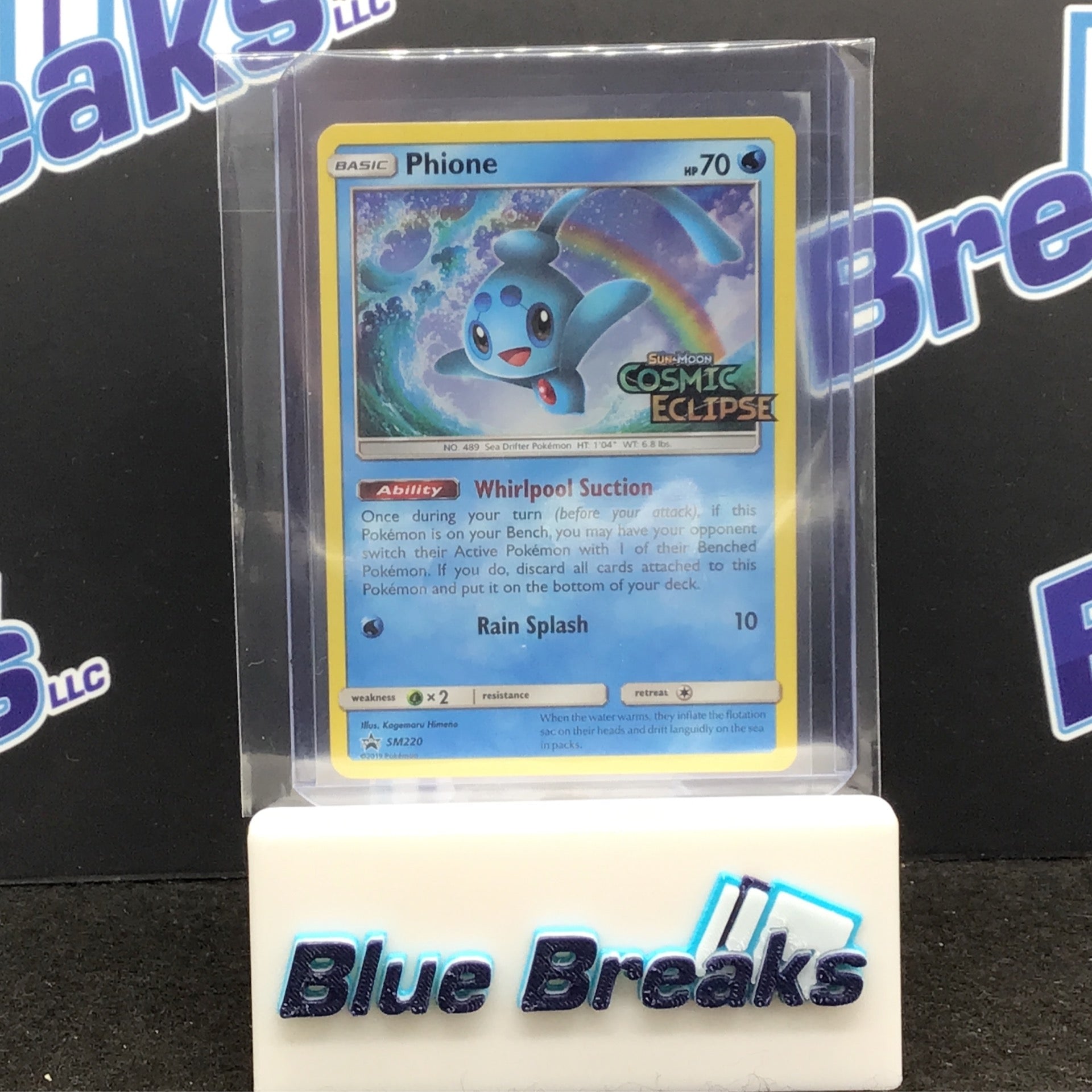 Phione - SM220 - PreRelease Promo Pokémon – Blue Breaks Sports Card ...